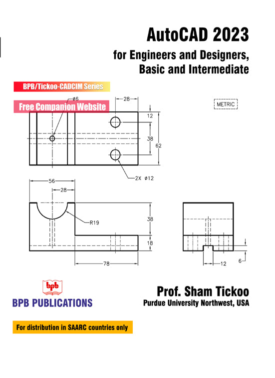 AutoCAD 2023 for Engineers and Designers, Basic and Intermediate – BPB Online