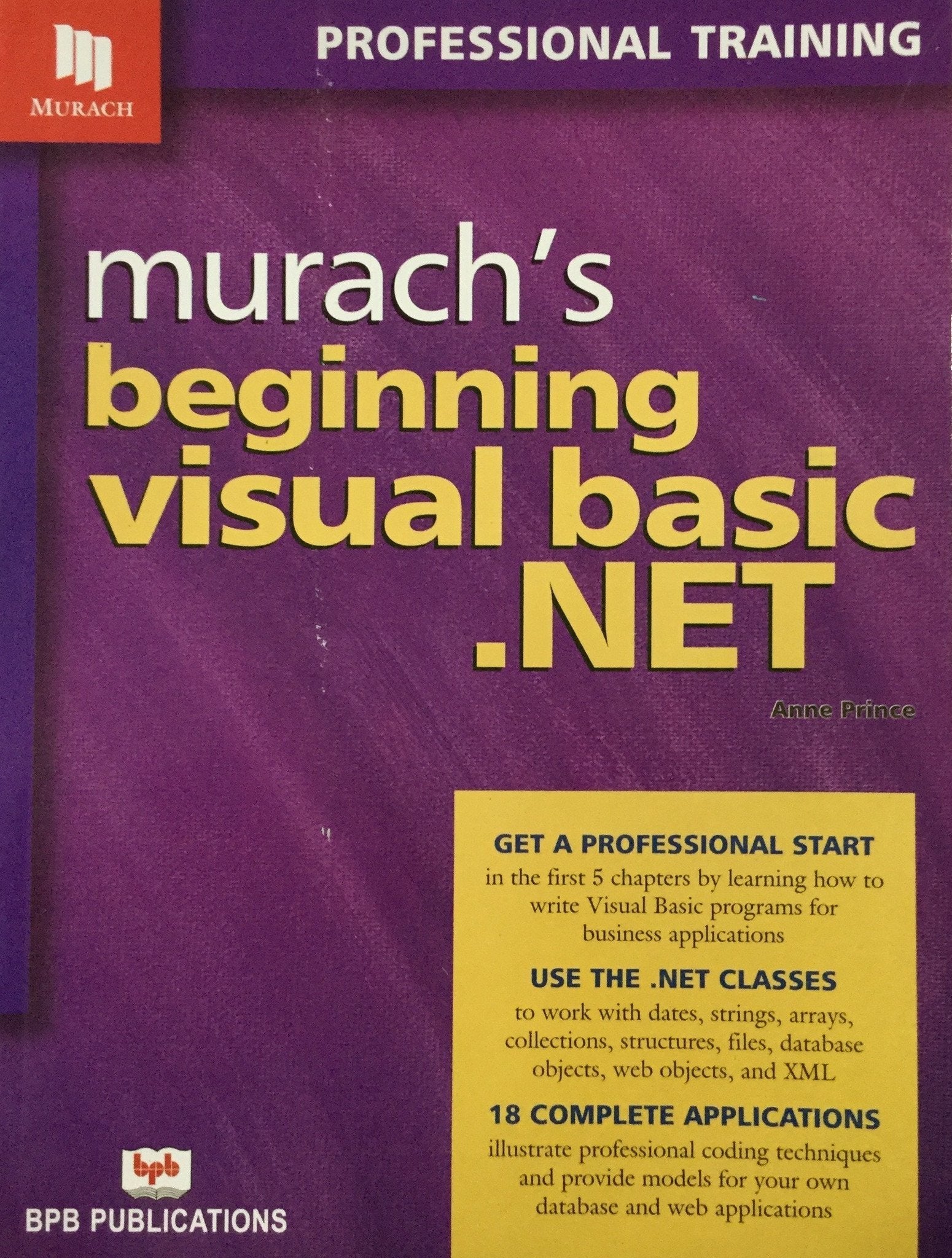 Murachs Beginning Visual Basic.NET