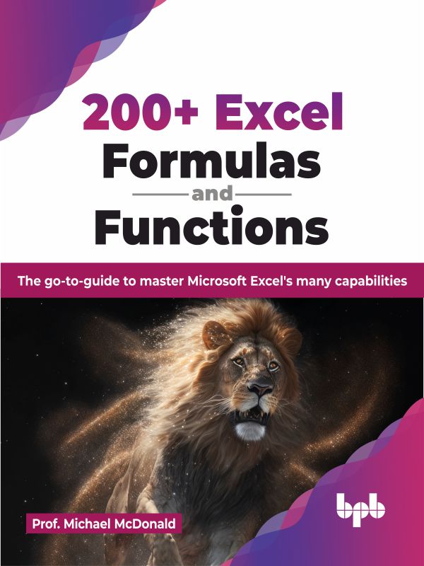 200+ Excel Formulas and Functions – BPB Online